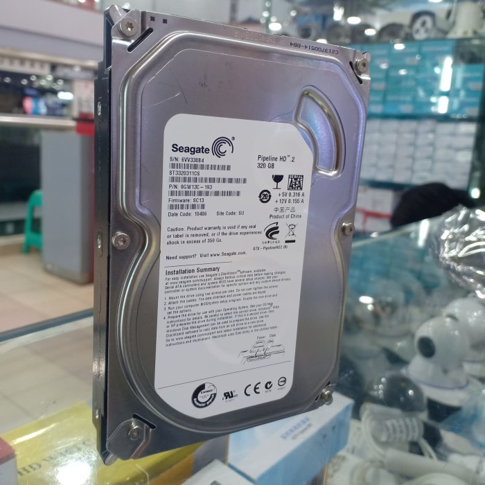 Jual Hemat Hardisk Wd 320 Gb Internal Blue Buat Cctv Dan Pc Bergaransi | Shopee Indonesia