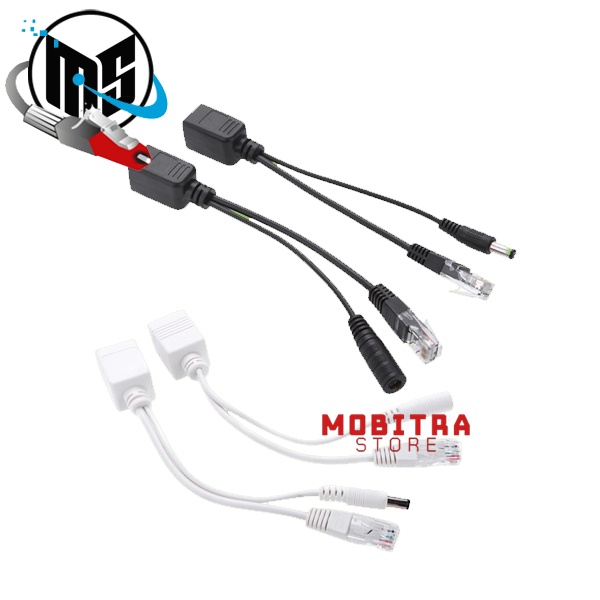 Jual POE Adapter Cable RJ45 POE Injector + POE Splitter Kit POE ...