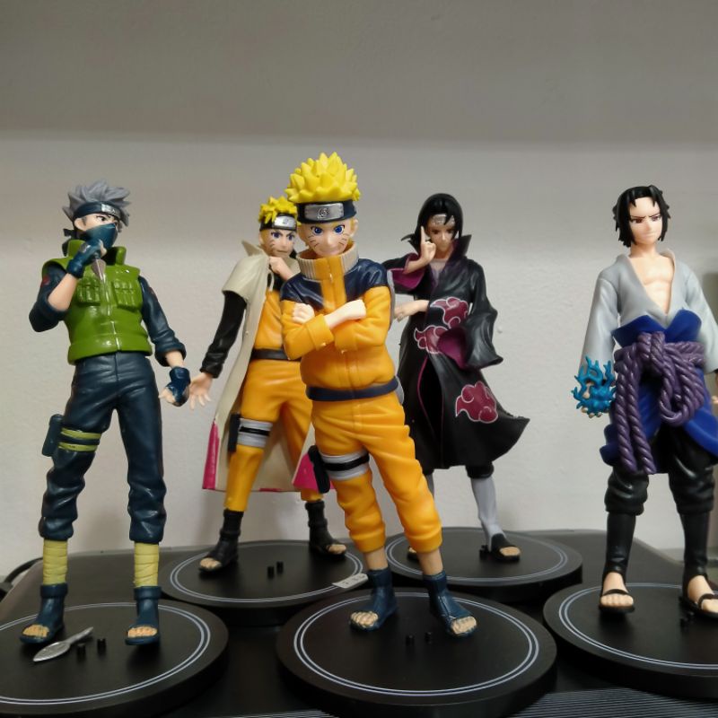 Jual naruto set (naruto, naruto sannin, sasuke, kakashi, itachi ...