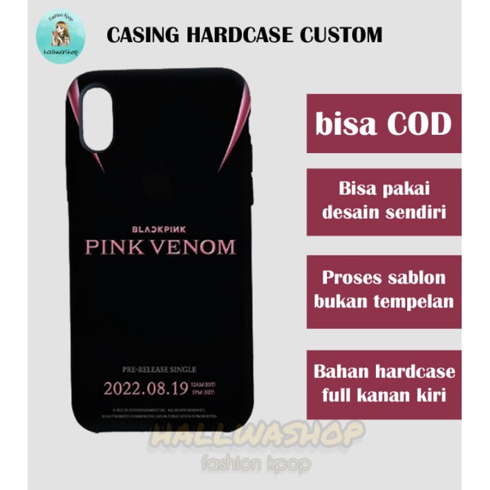 Jual FASHION KPOP - CASING BLACKPINK PINK VENOM CASE BLACKPINK | Shopee ...