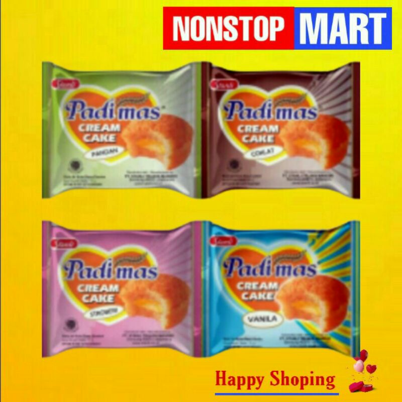 Jual PADIMAS Cream cake 1pack isi 10 pcs @10gr | Shopee Indonesia
