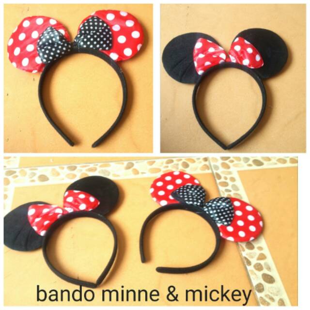 Jual Bando minne &mickey mouse | Shopee Indonesia