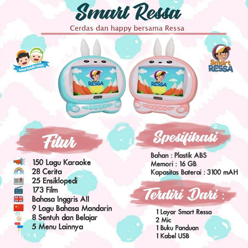 Jual Smart Ressa (Gawai anak anak) | Shopee Indonesia