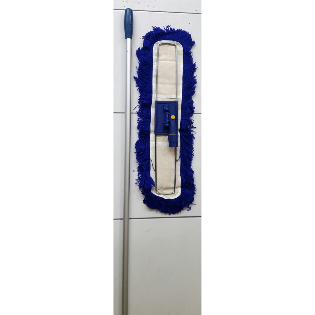 Jual dust mop 80cm complete (acrylic/catton) | Shopee Indonesia