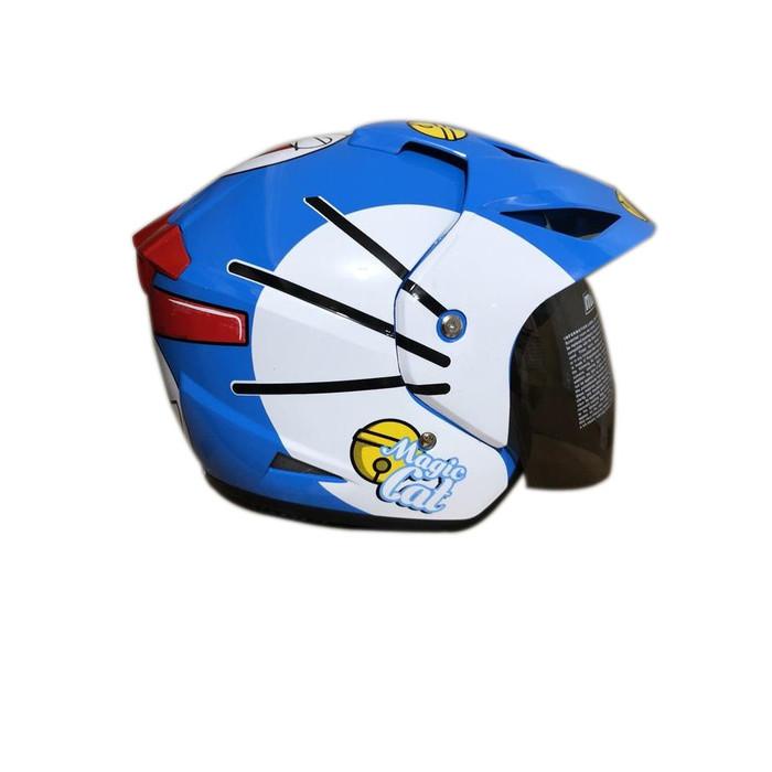 Jual Helm | Helm Takira Motif Doraemon Sni | Shopee Indonesia