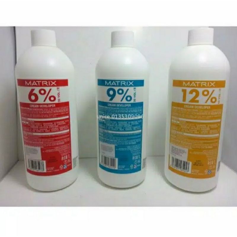 Jual MATRIX Peroxide Oxydant 1000 ml Oxidising Developer Cream Campuran ...