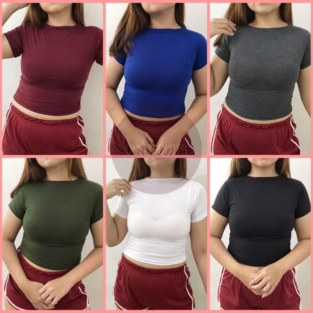Jual Uneed Cloth / CROP TOP JUMBO / BAJU CROP / KAOS WANITA / KAOS CROP ...