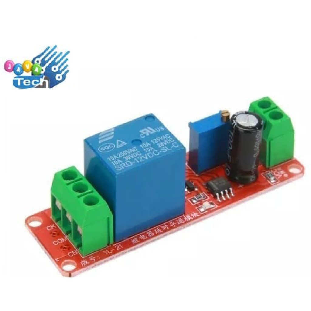 Jual Modul DC 12V Pull Delay Timer NE555 Switch Relay Adjustable Module ...