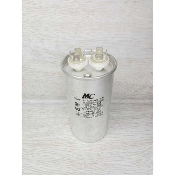 Jual CAPACITOR AC 30UF (MERK MC) | Shopee Indonesia