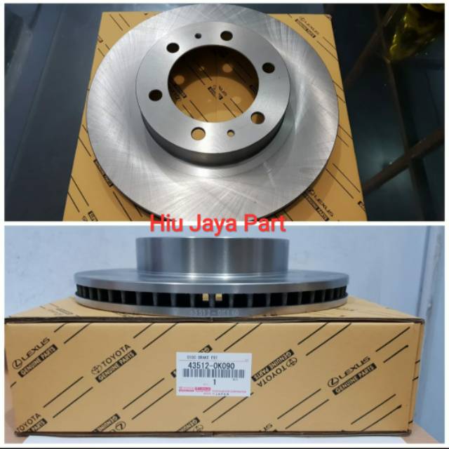 Jual Disc breake - piringan cakram 43512-0K090 TOYOTA Hilux | Shopee ...