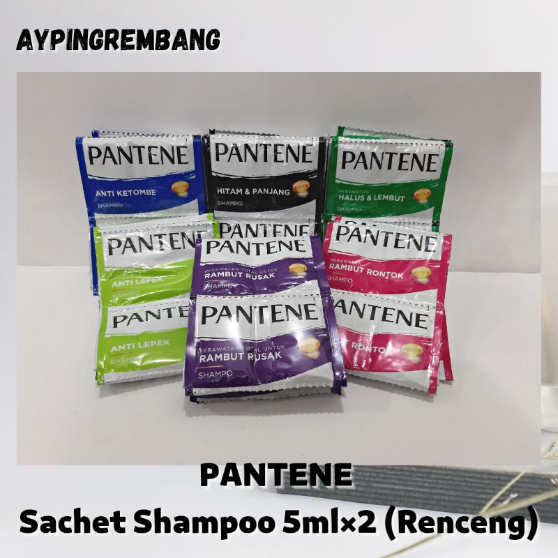 Jual Pantene Sachet Shampoo 5mlx2 | Shopee Indonesia