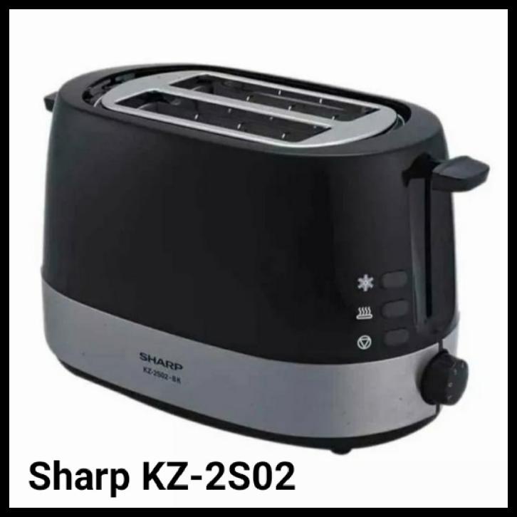 Jual Sharp Pop Up Toaster Kz-2S02-Bk / Pemanggang Roti Kz-2S02 Kz 2S02 ...