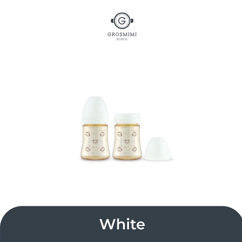 Jual Grosmimi PPSU Dotgom Bear Feeding Bottle 200ml / 300ml - Baby Botol Susu Anak Bayi Dot ...