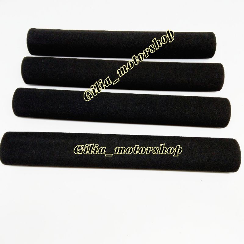 Jual Busa Stang Motor Universal Handle Grip Handfat Hitam Polos Empuk ...