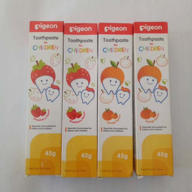Jual Pigeon Pasta Gigi Anak/ PiGeon Toothpaste For Children 45 g ...