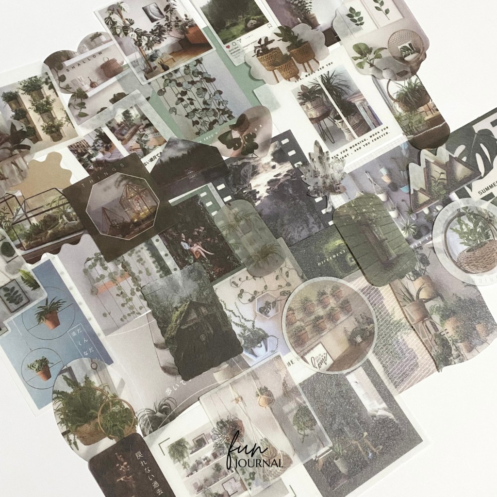 Jual FEEL FRESH IN NATURE STICKER STIKER PACK UNTUK JOURNAL JURNAL ...