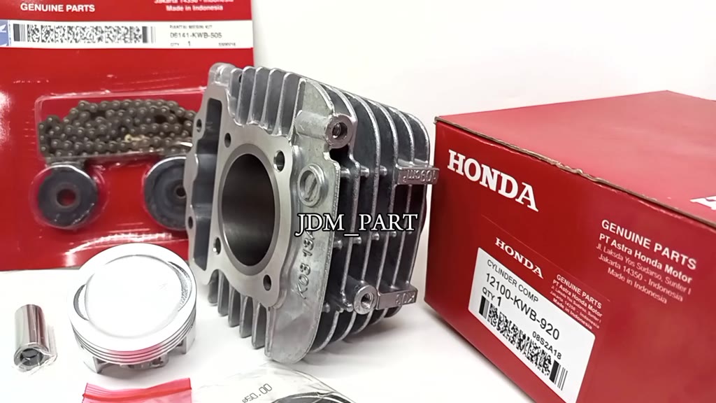 Jual PAKET BLOK SEHER KOMPLIT + RANTAI KETENG SET KWB HONDA REVO ABSOLUTE / REVO FIT KARBU ...