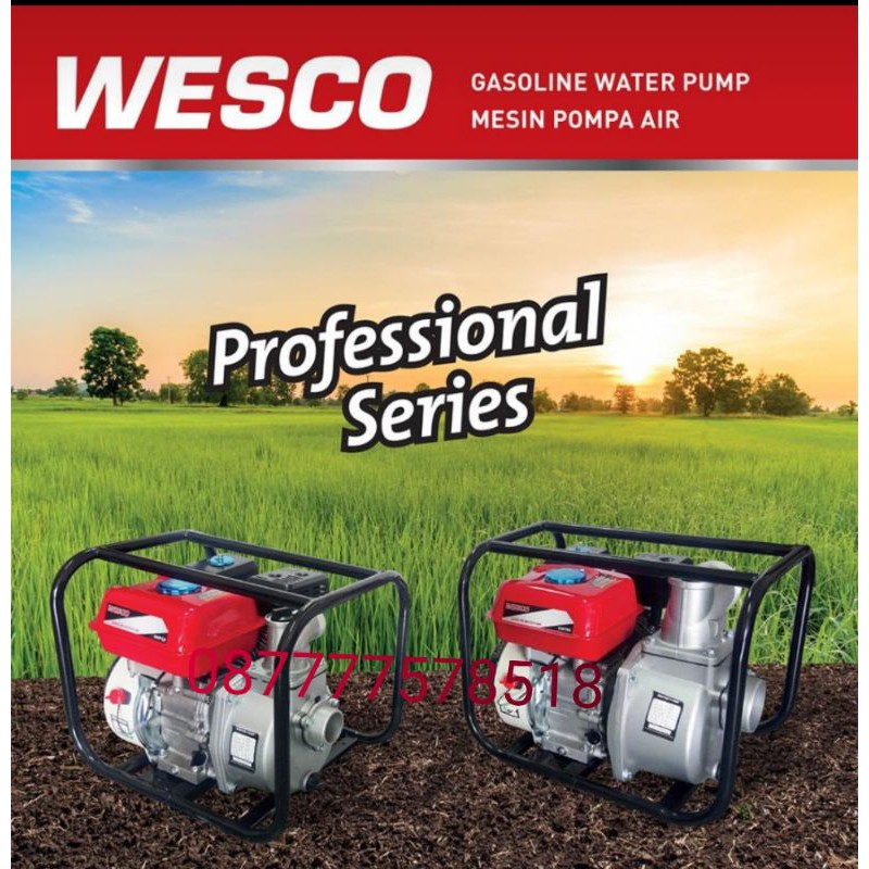 Jual Water Pump Wesco GWP 80. Pompa Alkon Engine Pump 3 lnch Wesco GWP ...