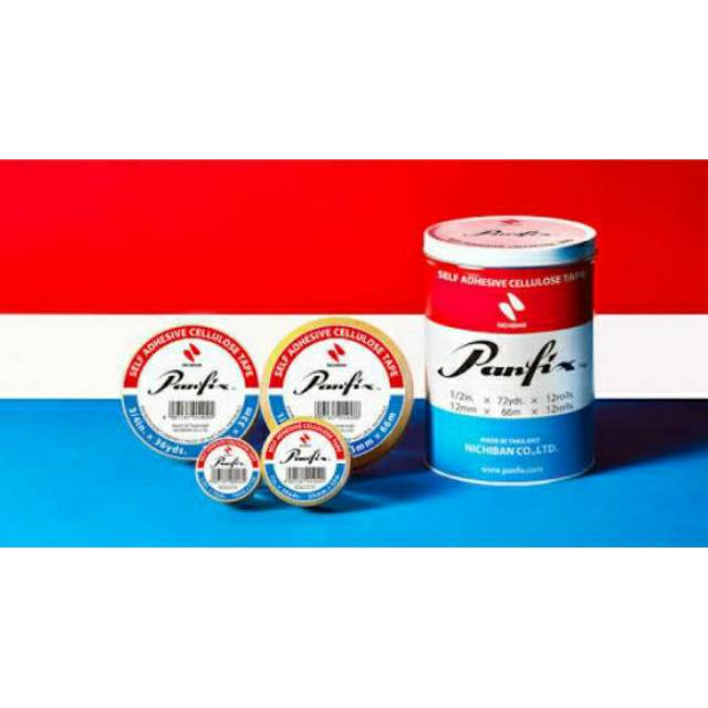 Jual Solatip/ Solasi/ Isolasi Panfix / selotip (½" x 36 yard; ½" x 72 ...