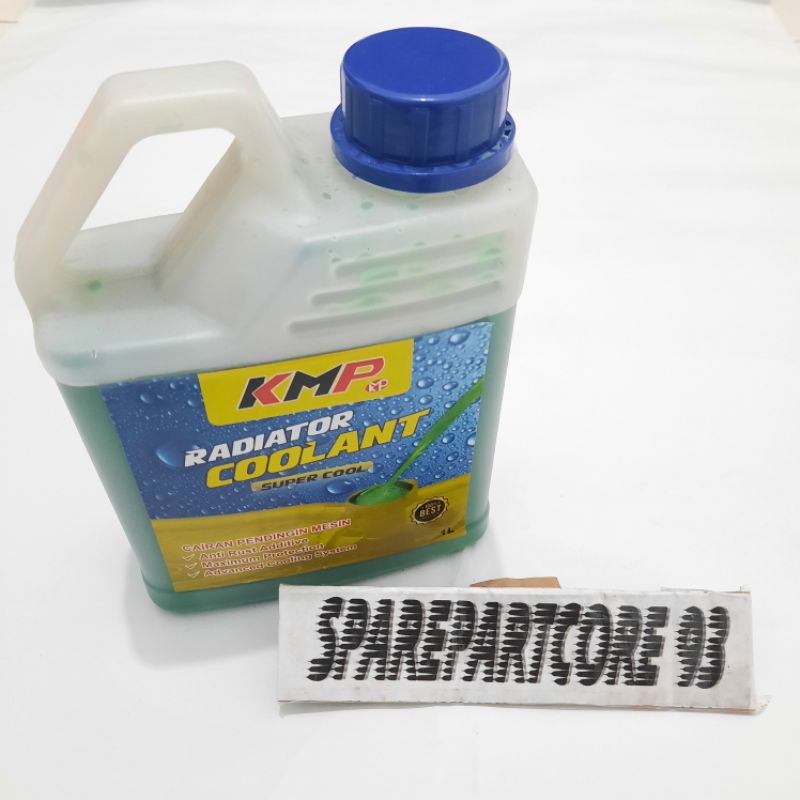 Jual Air radiator coolant super cool warna hijau ukuran 1 liter Merk ...