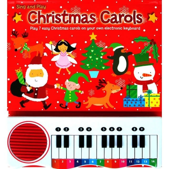 Jual BUKU IMPORT SING AND PLAY CHRISTMAS CAROLS PIANO BOARD BOOK (PLAY ...