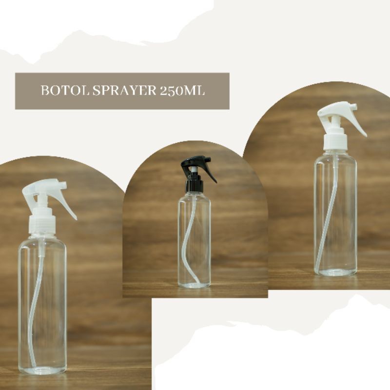 Jual BOTOL SPRAY KUNCI ISI ULANG - BOTOL PET BR 250ML + TRIGER SPRAYER ...