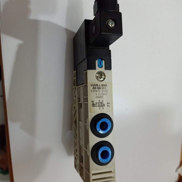 Jual Solenoid Valve FESTO Type VUVB-L-M42-AD-Q6-1C1 (24VDC) | Shopee Indonesia