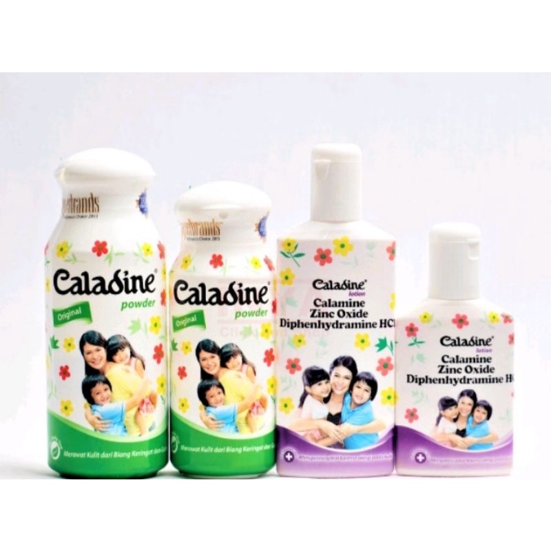 Jual Caladine cair dan bedak tabur / anti septik 60 gr | Shopee Indonesia