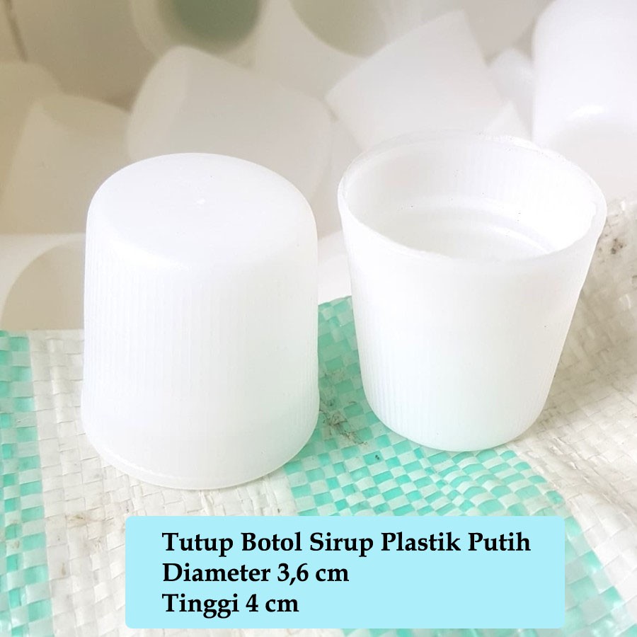 Jual Tutup Botol Sirup Putih / Tutup Sirup Botol ABC (1PCS) | Shopee ...