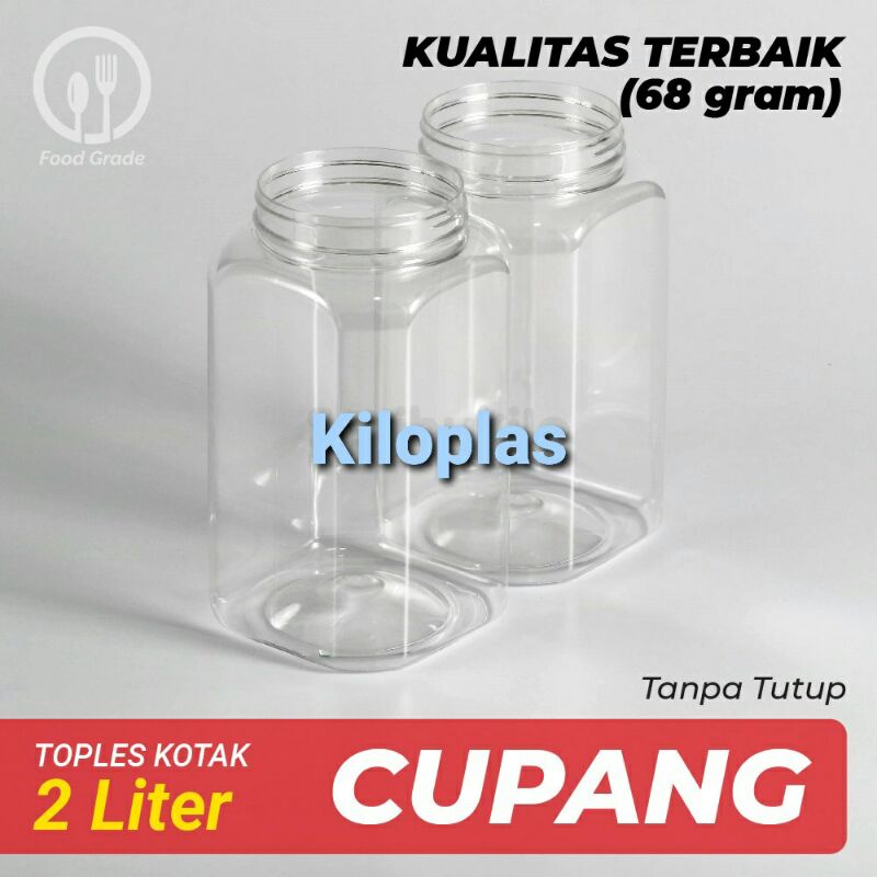 Jual TOPLES CUPANG 2000 ML / 2 LITER (Khusus Gojeg) | Shopee Indonesia