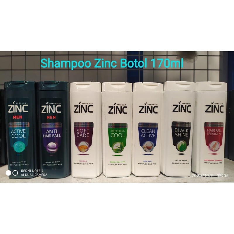 Jual shampoo zinc botol 170ml | Shopee Indonesia