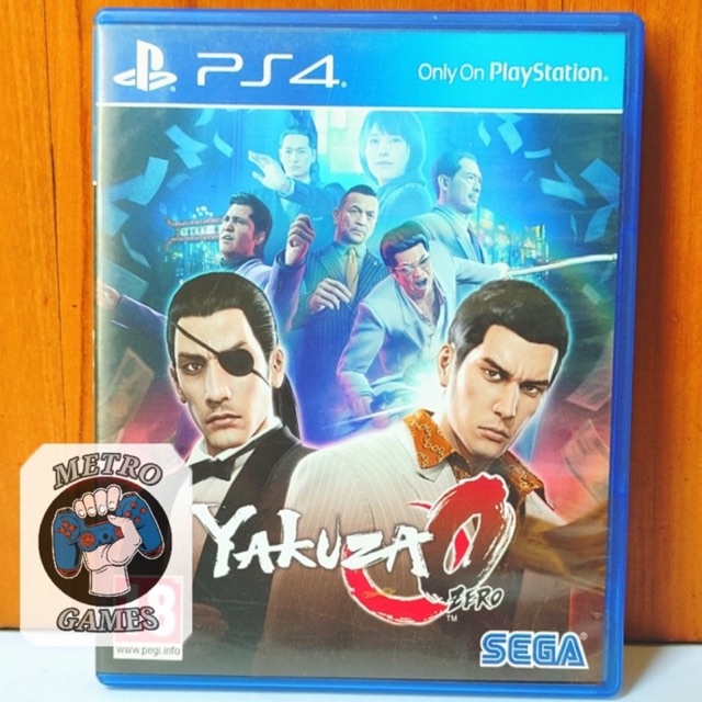 Jual Yakuza 0 PS4 akaset Yakuza 0 Playstation 4 5 Yakuza Zero CD BD ...