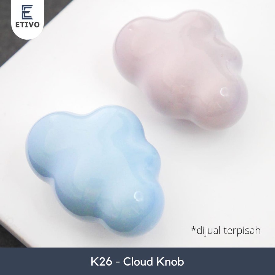 Jual K26 Door Knob Cloud Kids Handle | Tarikan Pintu Laci Lemari Awan | Shopee Indonesia