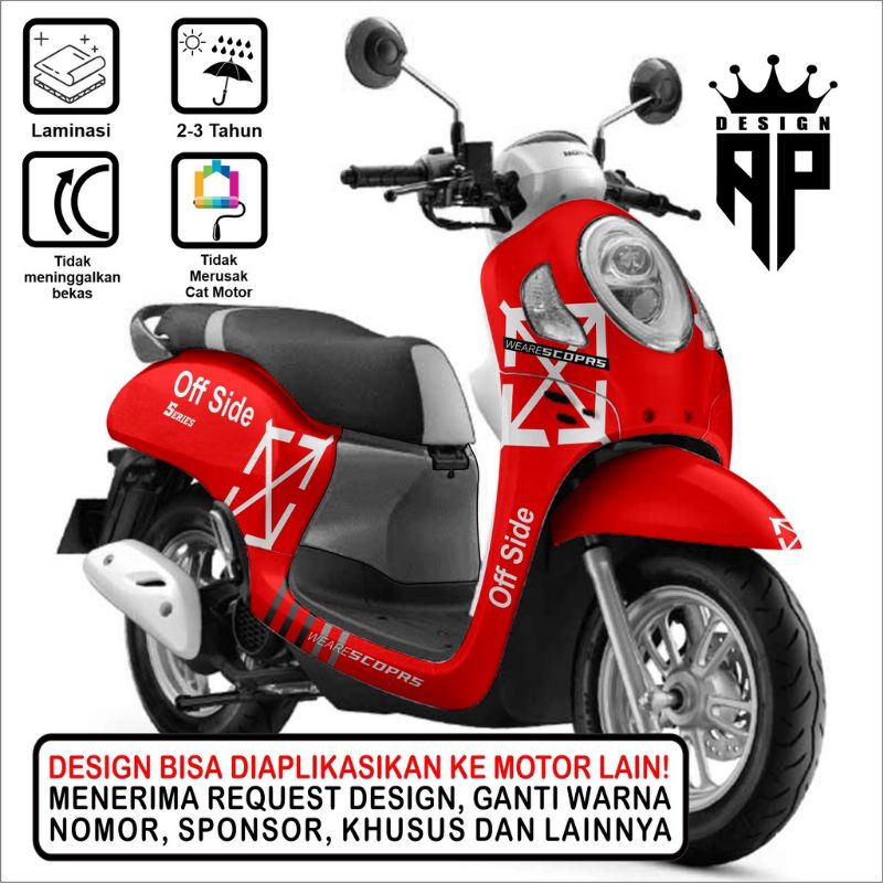 Jual Decal Scoopy(Sticker full body) | Shopee Indonesia