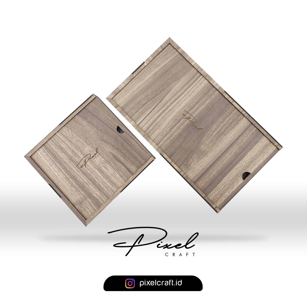 Jual Kotak Hampers Gift Box Bahan Kayu MDF Premium / Laser Cutting ...