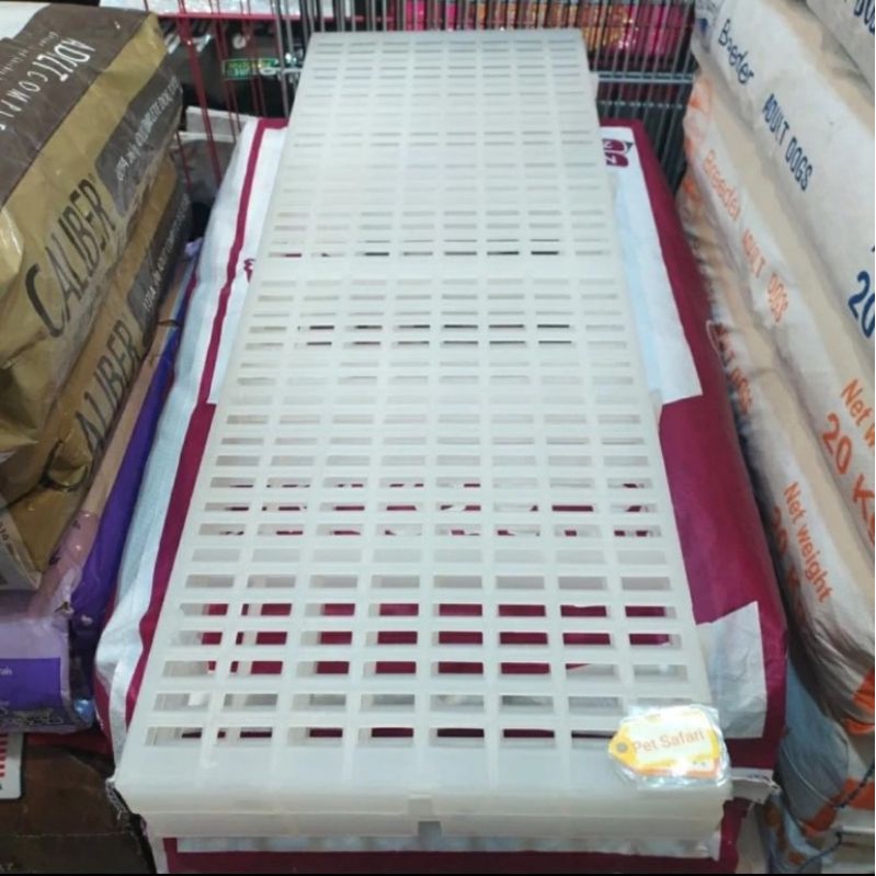 Jual Tatakan / Palet Kandang Putih Plastik 90x30x3cm | Shopee Indonesia
