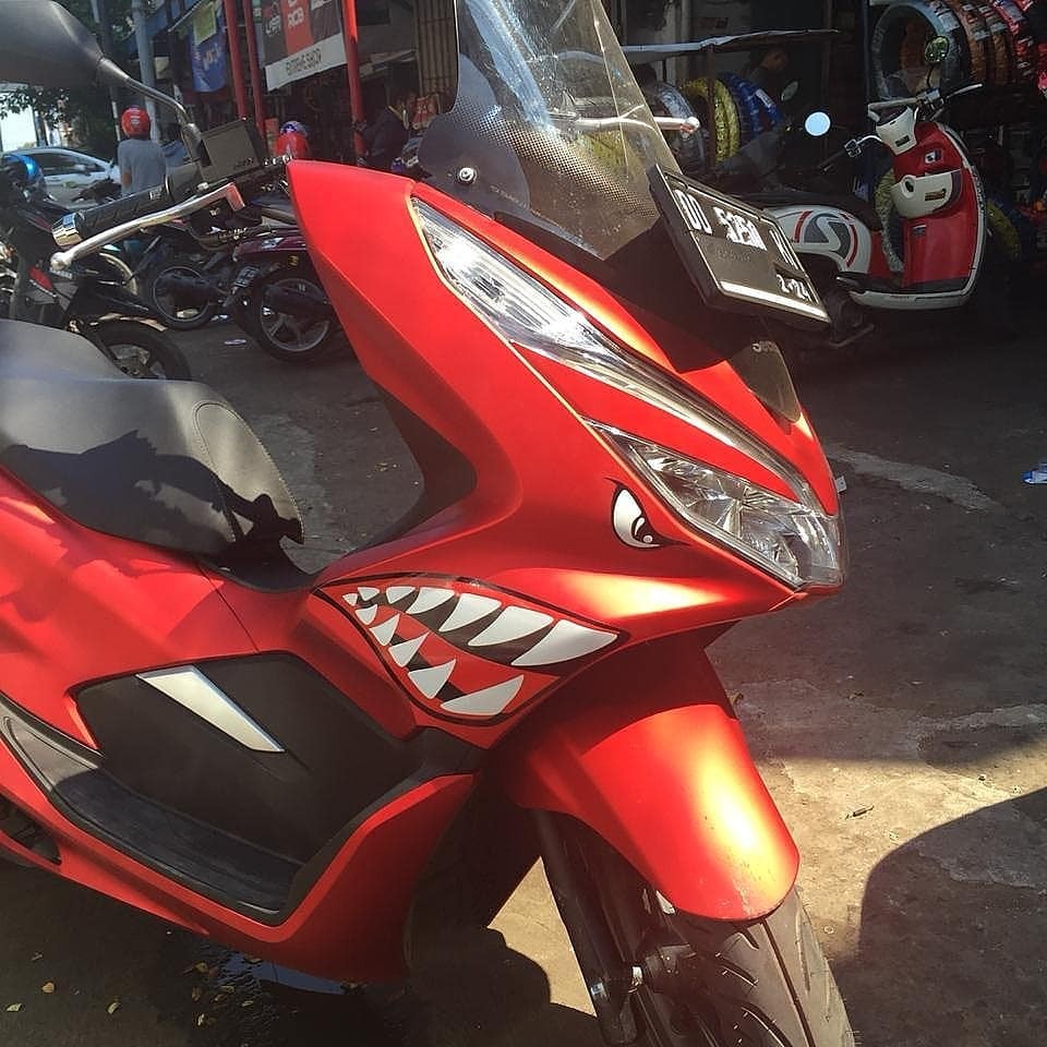 Jual Cutting sticker sticker Hiu pcx | Shopee Indonesia