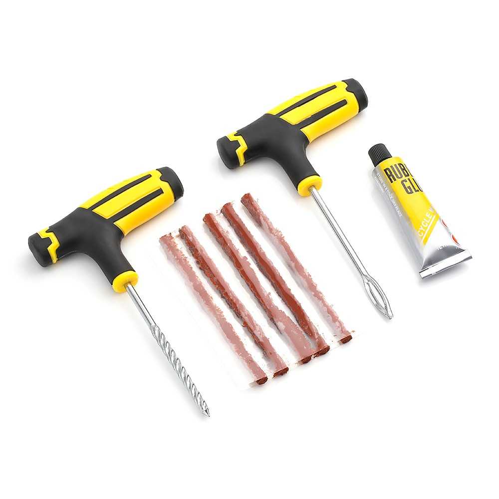 Jual Alat Perbaikan Ban Mobil Universal Set Plug Studing Tusukan Ban ...