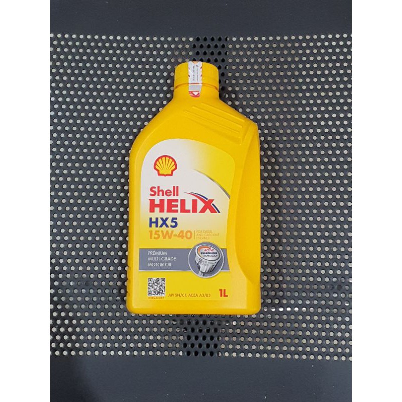 Jual Oli Shell HELIX HX5 SAE 15W-40 1L | Shopee Indonesia