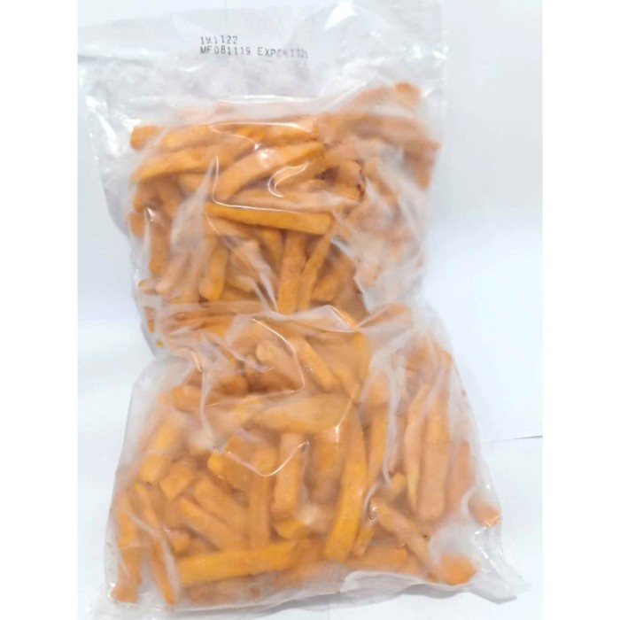 Jual Frozen Sweet Potato Stick Coated (Ubi Jalar Berbumbu) 1 Kg ...