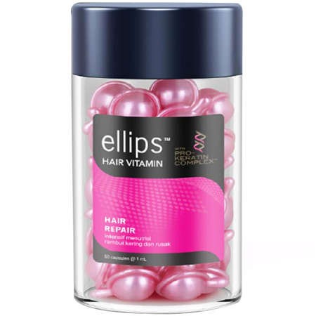 Jual Ellips Vitamin Keratin Hair Repair Jar Hair Vitamin 50 Capsules/ 1 ...