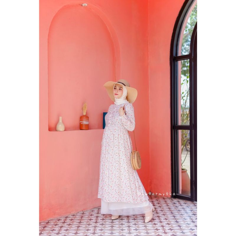 Jual MIDI RUFFLES : LILITH BERRY,LILITH TURKISH | Shopee Indonesia