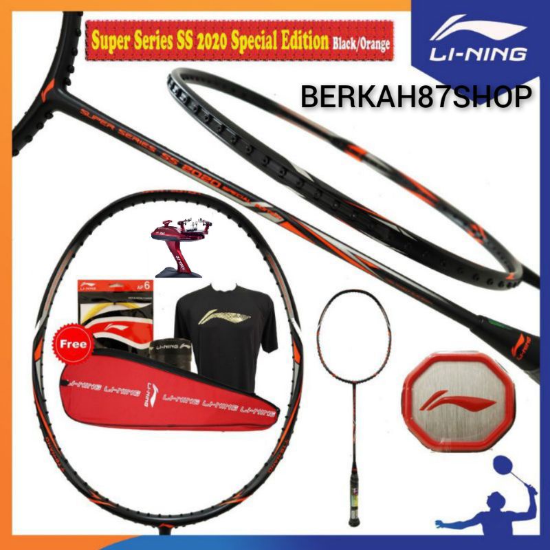 Jual RAKET BADMINTON LINING SUPER SERIES SS 2020 ORIGINAL | Shopee ...