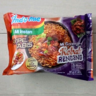 Jual Mi Instant Indomie KEBAB RENDANG Hype Abis - mie goreng | Shopee ...