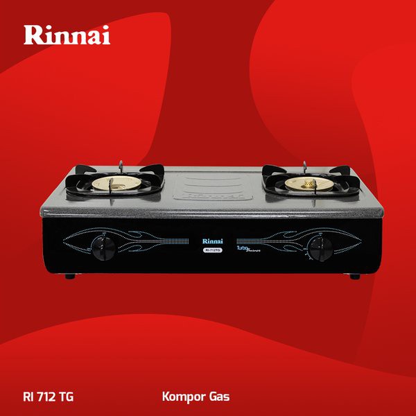 Jual KOMPOR DUA TUNGKU RINNAI - RI 712 TG | Shopee Indonesia