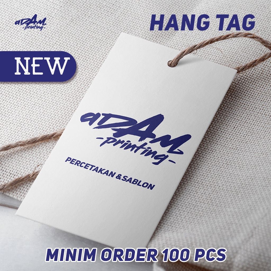 Jual HANGTAG / LABEL BAJU - CUSTOME MURAH - NEW! | Shopee Indonesia
