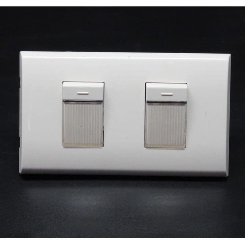 Jual Saklar Seri Ganda Amode Panasonic (2 Gang) | Shopee Indonesia