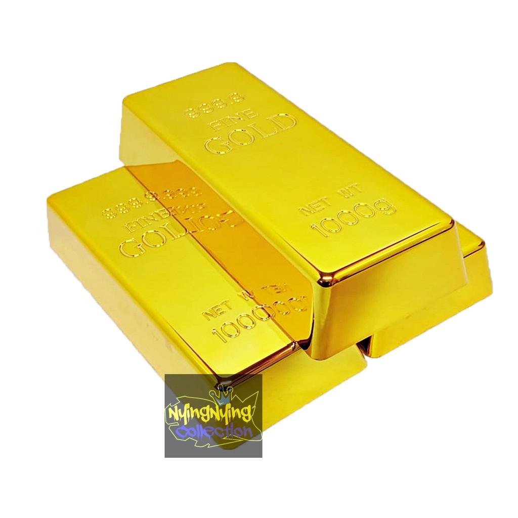Jual Miniatur Emas Batangan 1000 gr/Fine gold 999.9 | Shopee Indonesia