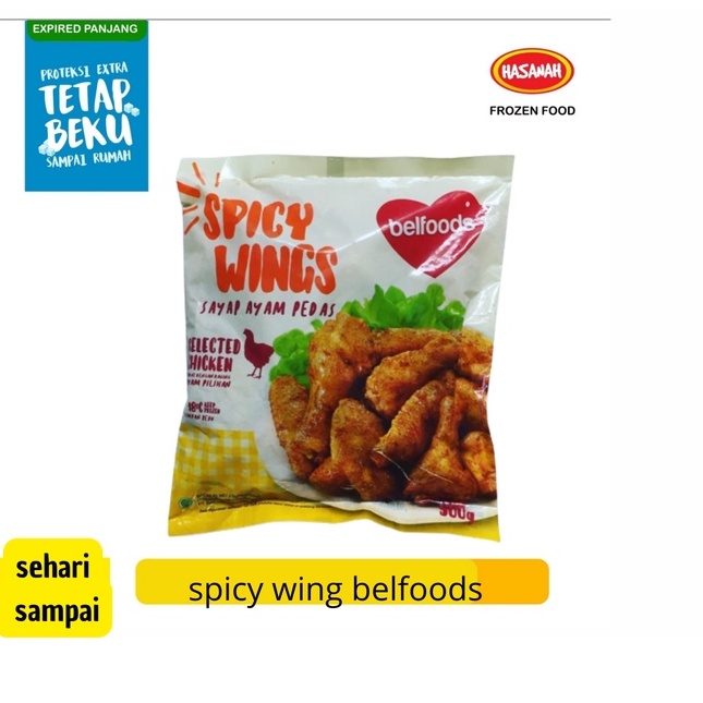 Jual spicy wings belfoods 500gr | Shopee Indonesia