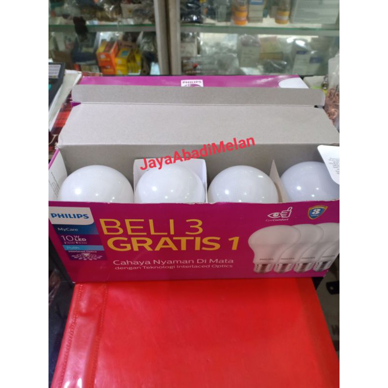 Jual Lampu LED Philips 10 watt paket | Shopee Indonesia